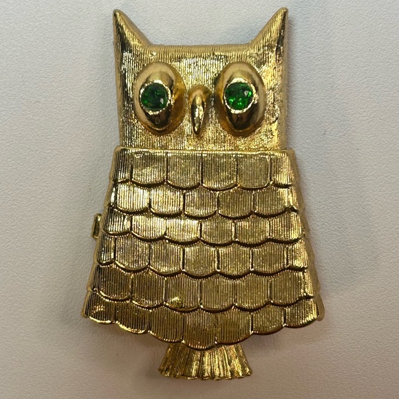 Avon | Jewelry | Vintage 972 Avon Owl Perfume Brooch Pin Never Used ...